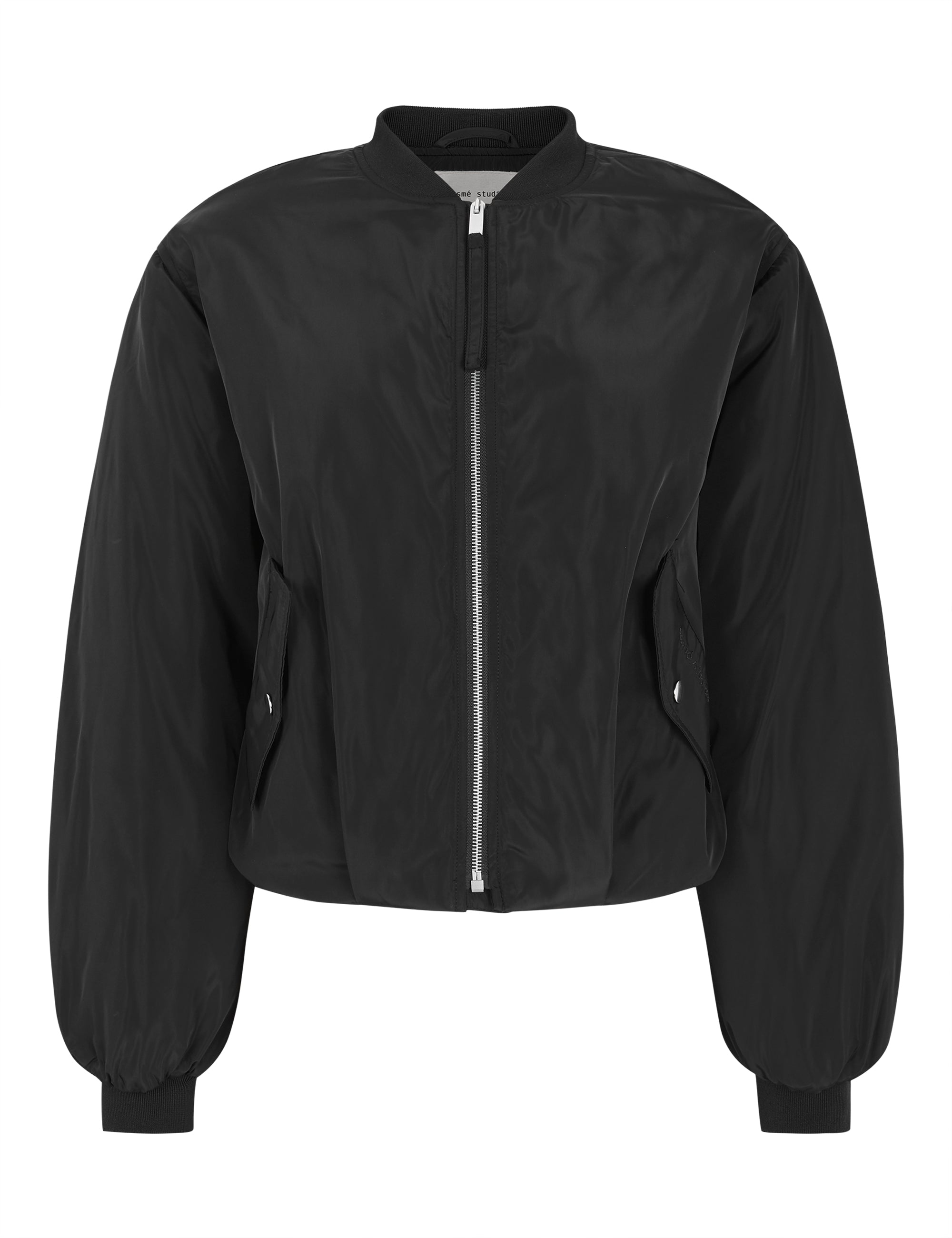 ESTula Bomber Jacket GRS - Black – esmestudios.com